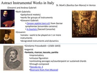 Power point 10: Instrumental Music in the 1500s | PPTX | Classical ...