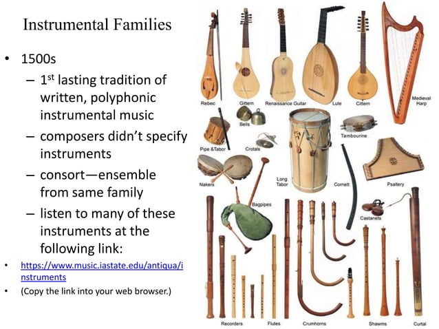 Power point 10: Instrumental Music in the 1500s | PPTX | Classical ...