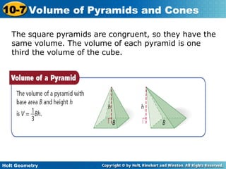 powerpoint 10-7 (1) the Volume of the Pyramid | PPT