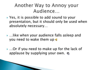 PowerPoint 101: What NOT to Do! | PPTX