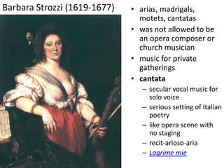 Power point 11: Early Baroque Music | PPTX