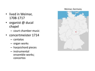 Power point 15: Late Baroque Music in Germany | PPT