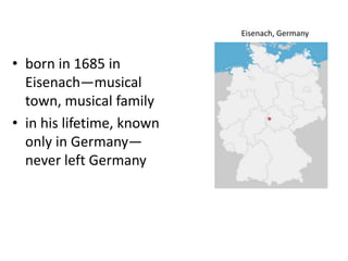 Power point 15: Late Baroque Music in Germany | PPT