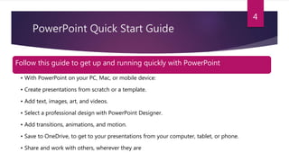 How to use power point | PPT