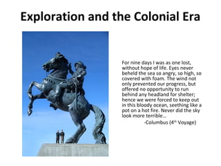 Power point 1 Exploration and The New World | PPT