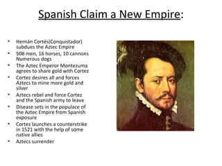 Power point 1 Exploration and The New World | PPT