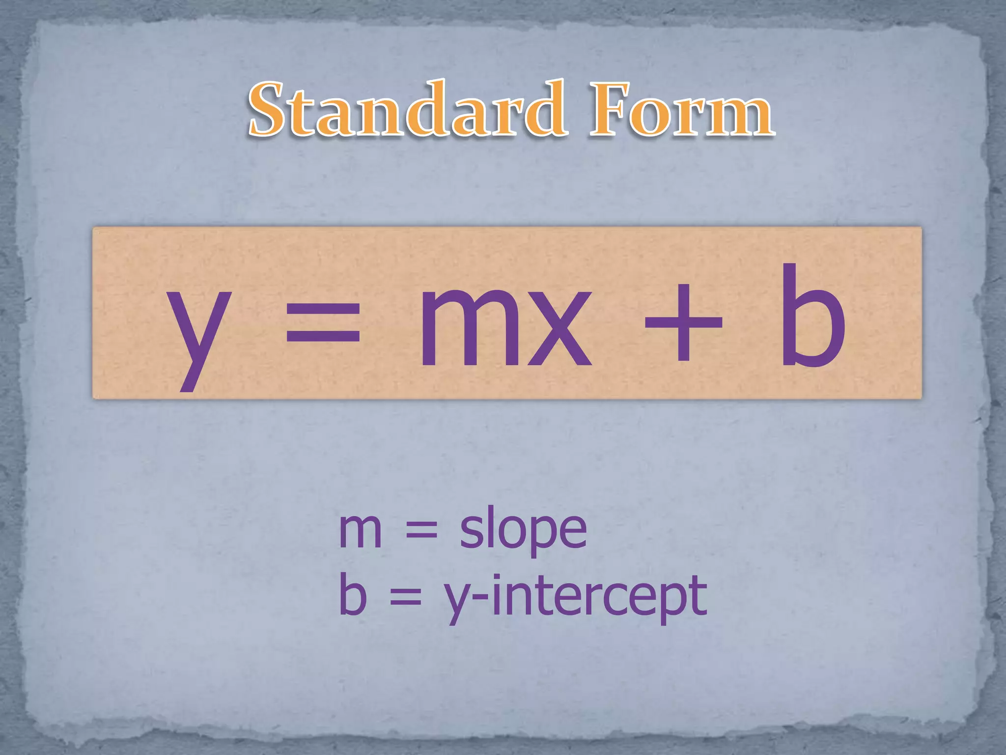 Finding Point-Slope Equations | PPT