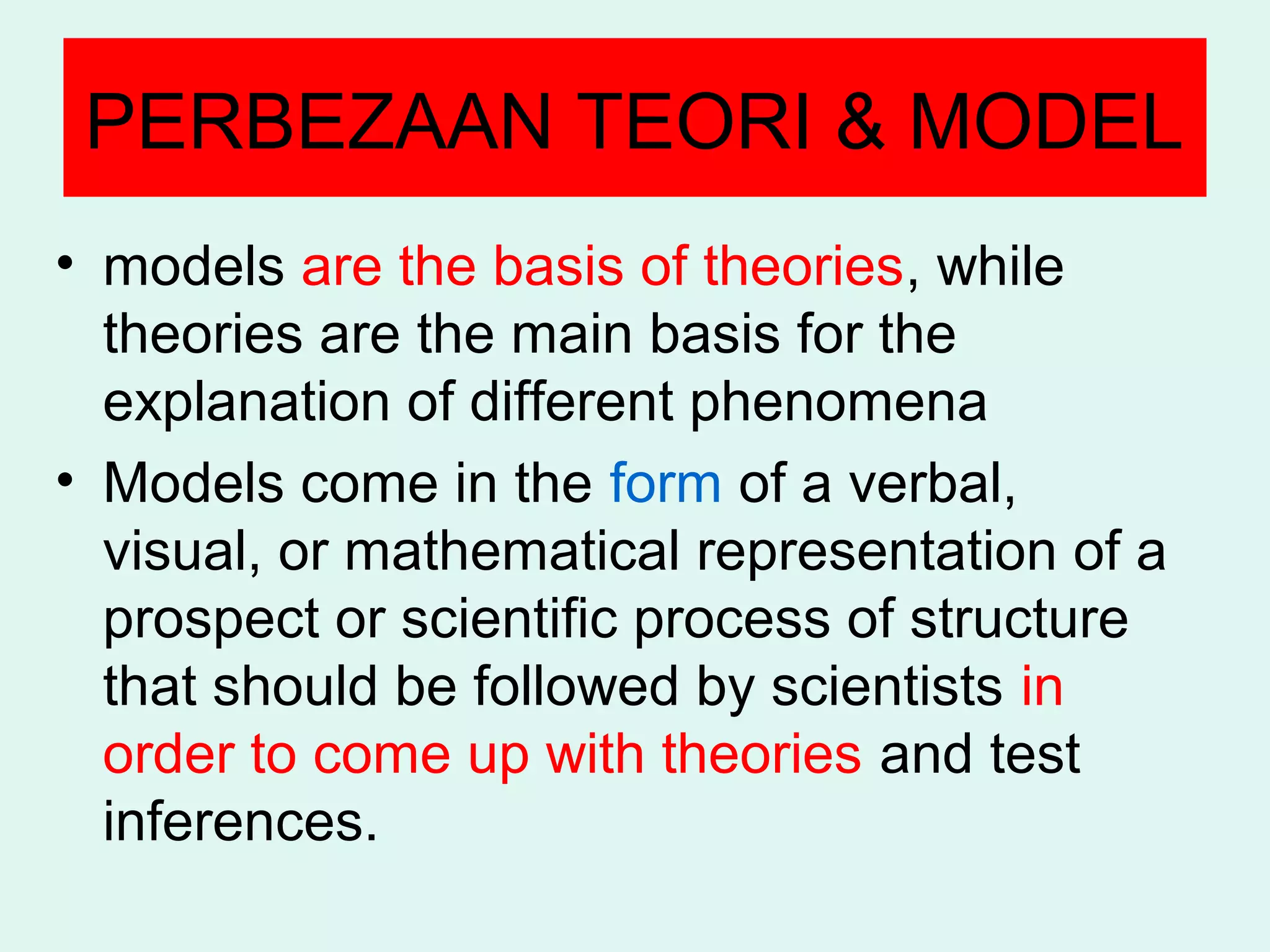 Power point 1(teori & model) | PPT