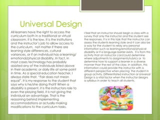 Scenario Based Portfolio | PPT