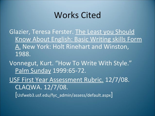 Wordiness and Cliche | PPT