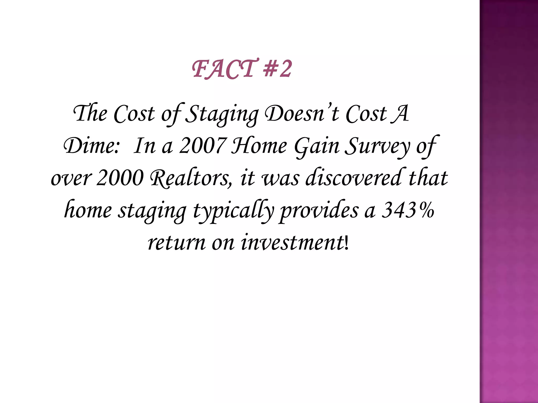 Staging Facts | PPTX