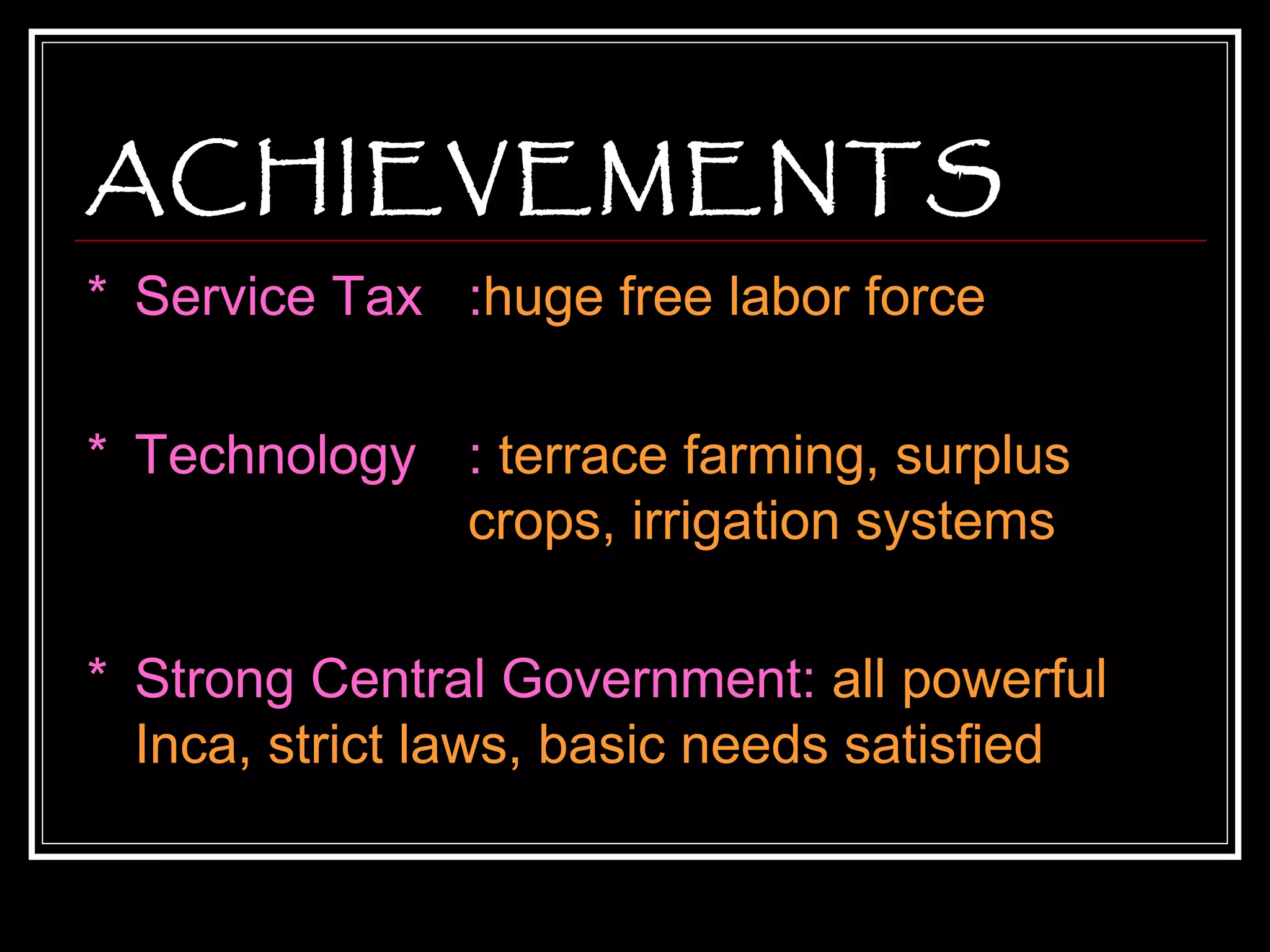 Inca Civilization | PPT