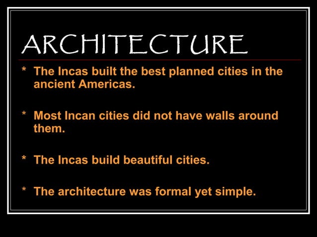Inca Civilization | PPT