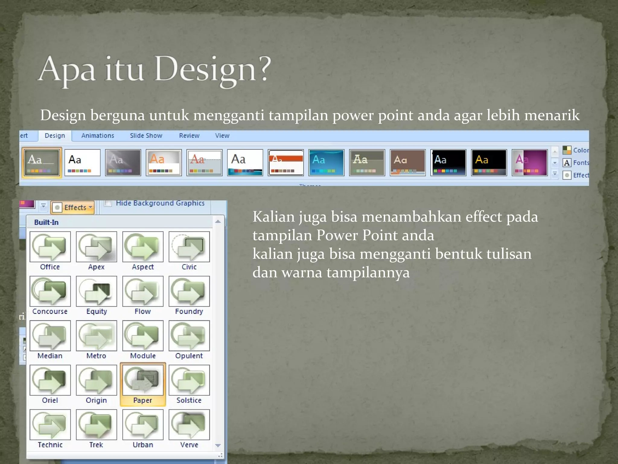 Cara Menggunakan Power Point 2007 | PPT