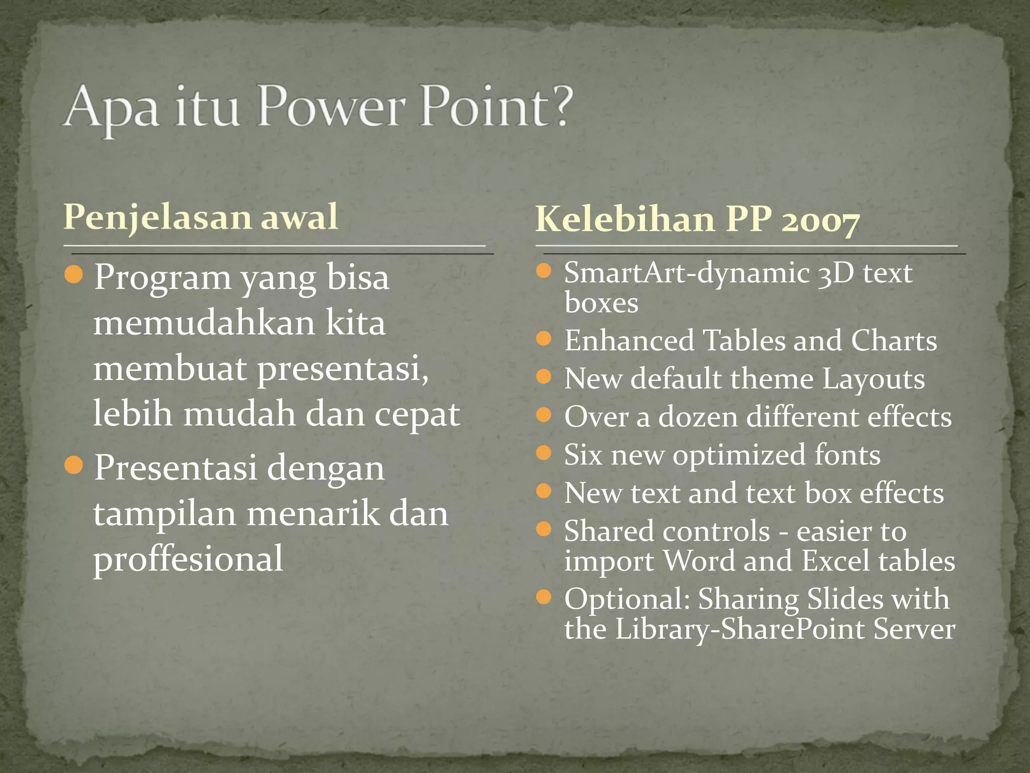 Cara Menggunakan Power Point 2007 | PPT