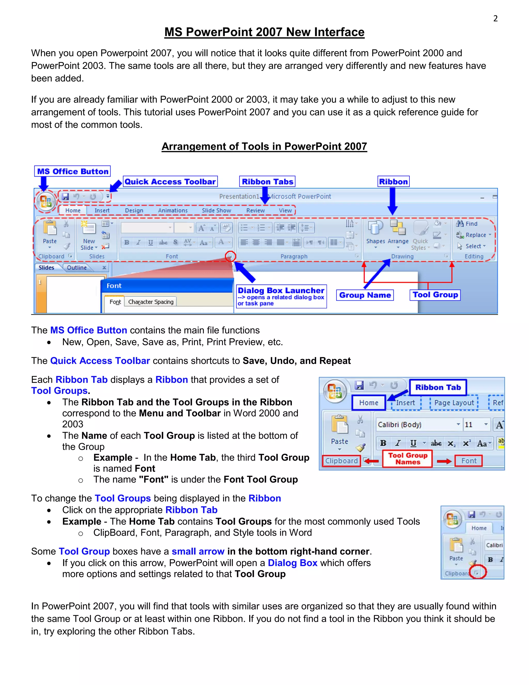 Powerpoint 2007 user_guide | PDF