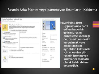 Power point 2010 yenilikleri | PPTX