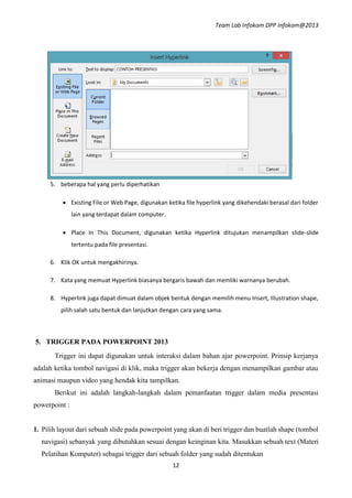 MODUL TUTORIAL POWERPOINT 2013 | PDF