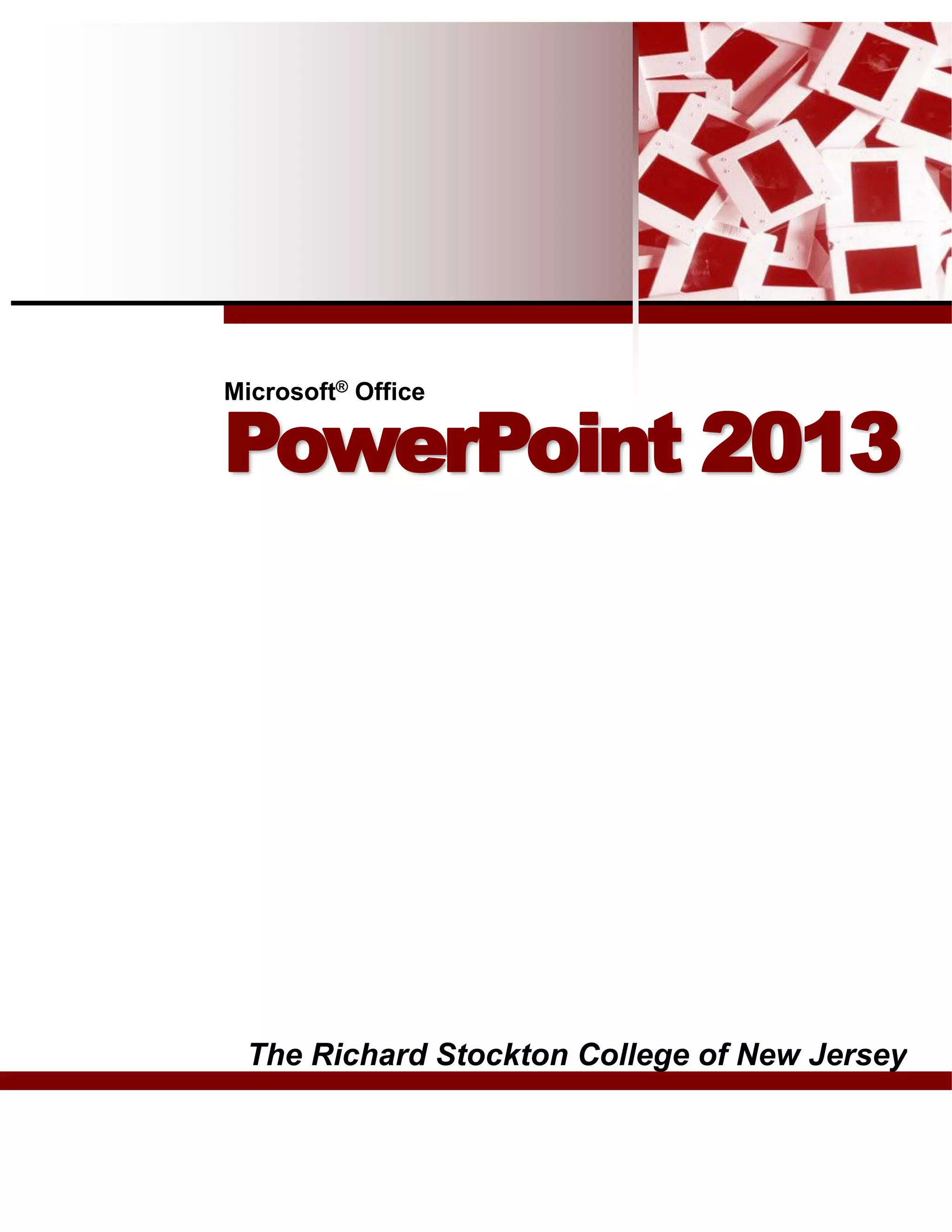 Microsoft Office Power Point 2013 | PDF