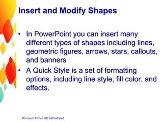 Power point 2013 illustrated unit b | PPT