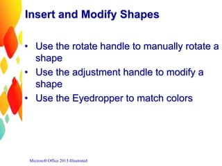 Power point 2013 illustrated unit b | PPT