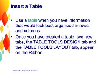 Power point 2013 illustrated unit c | PPTX
