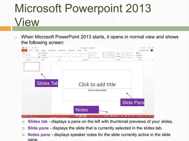 Powerpoint 2013 tutorial | PPTX