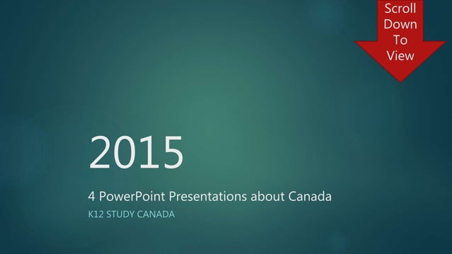 2015 PowerPoints (Scroll Down to View) | PPTX