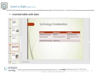 Power point 2016 module 3 ppt presentation | PPTX