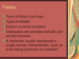 English - ESL - Genre | PPT