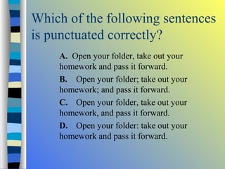 Powerpoint 23 commas | PPT