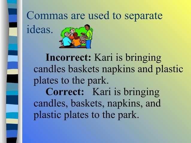 Powerpoint 23 commas | PPT