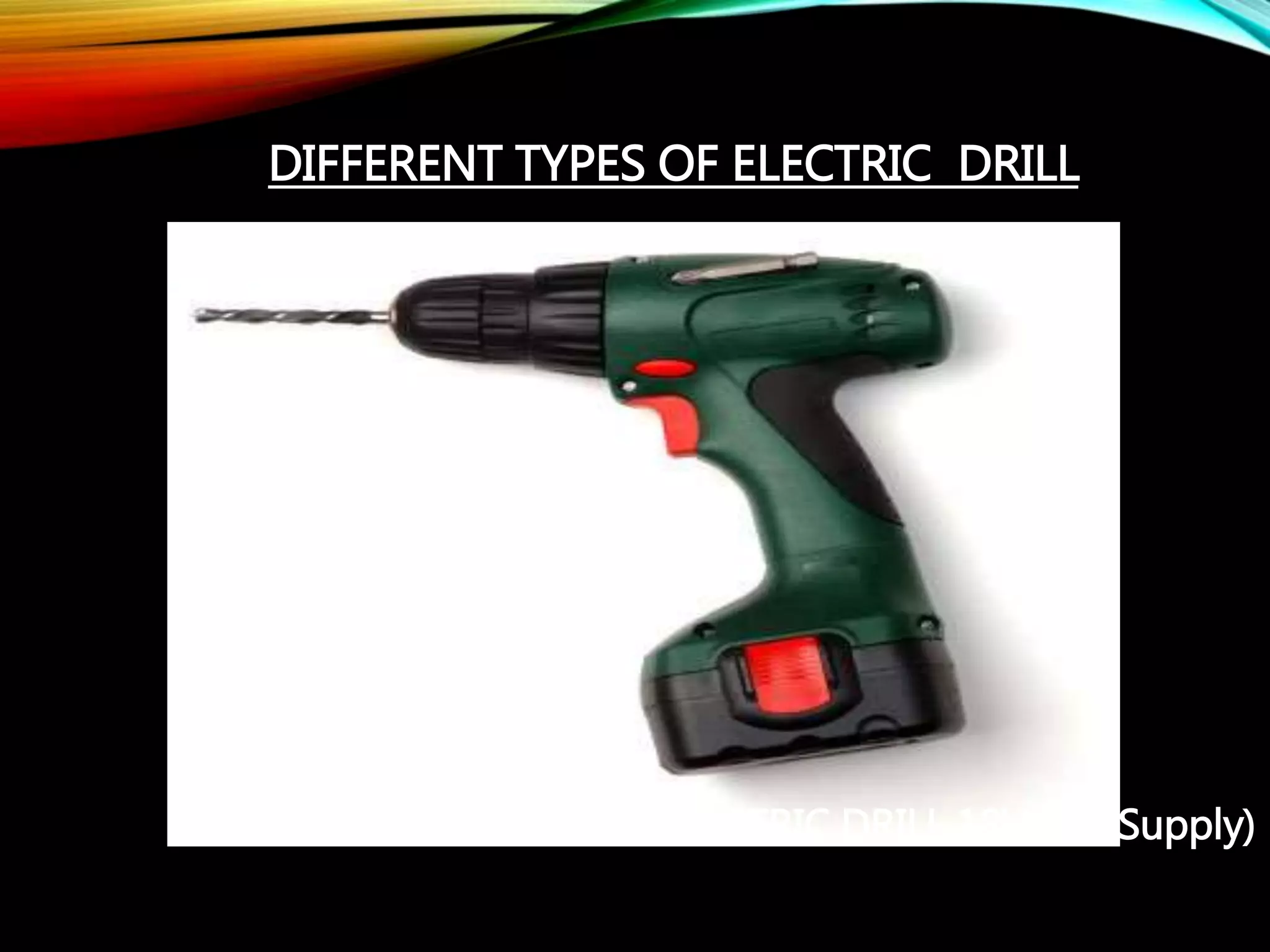 DIFFERENT TYPES OF ELECTRICAL POWER AND HYDRAULIC TOOLS | PPTX
