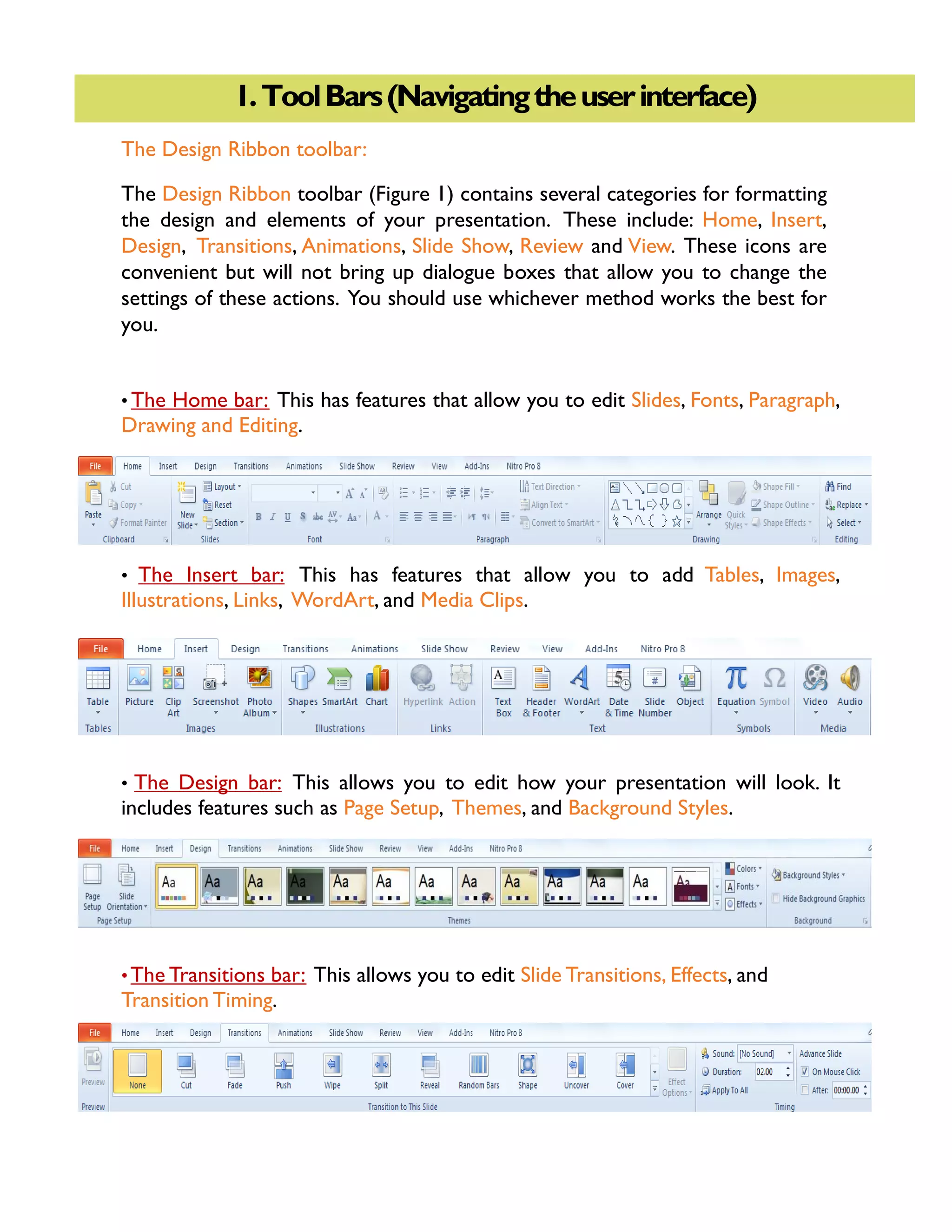 MS PowerPoint 2010 tutorial 2 | PDF | Desktop Publishing | Computer Software and Applications