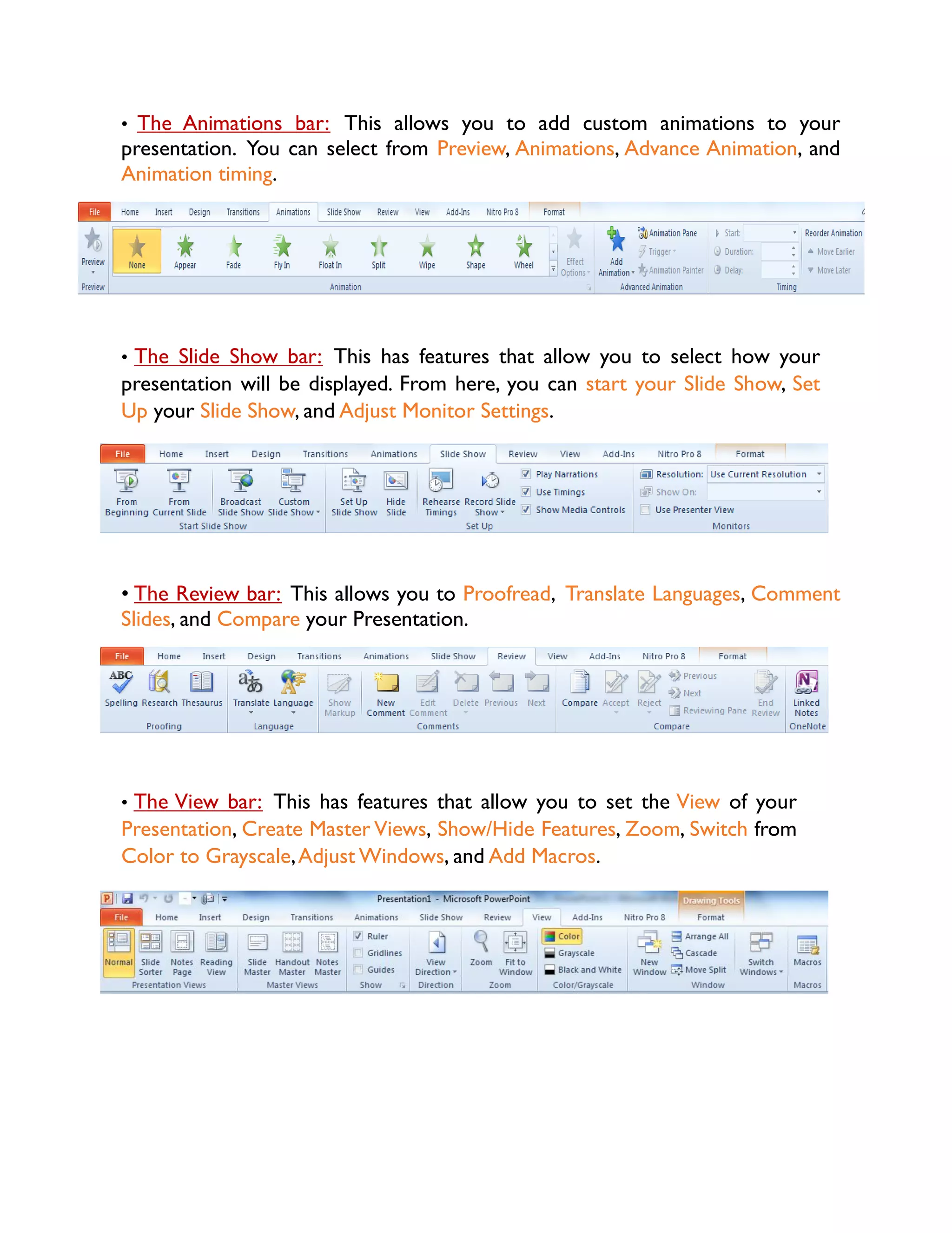 MS PowerPoint 2010 tutorial 2 | PDF | Desktop Publishing | Computer ...