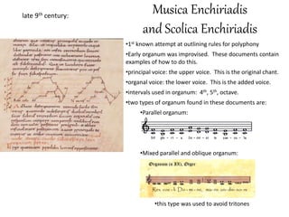 Power point 4: Early Polyphony | PPTX | Classical Music | Music