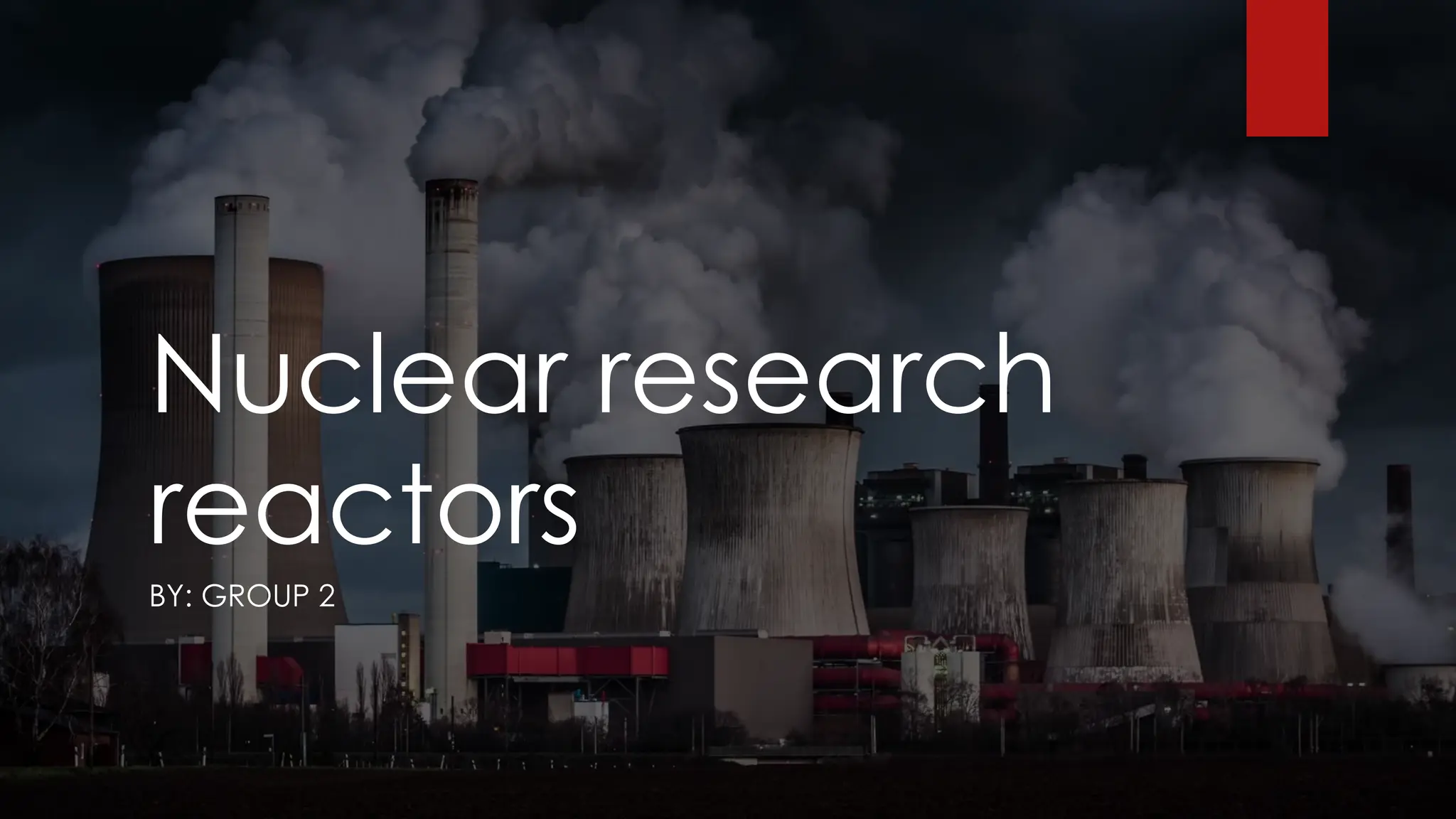 Nuclear Reactors assignment PowerPoint slides | PPTX