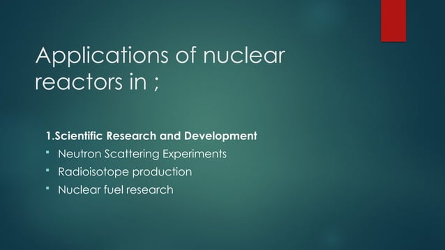 Nuclear Reactors assignment PowerPoint slides | PPT