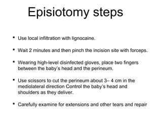amniotomy, episiotomy.pptx