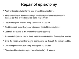 amniotomy, episiotomy.pptx