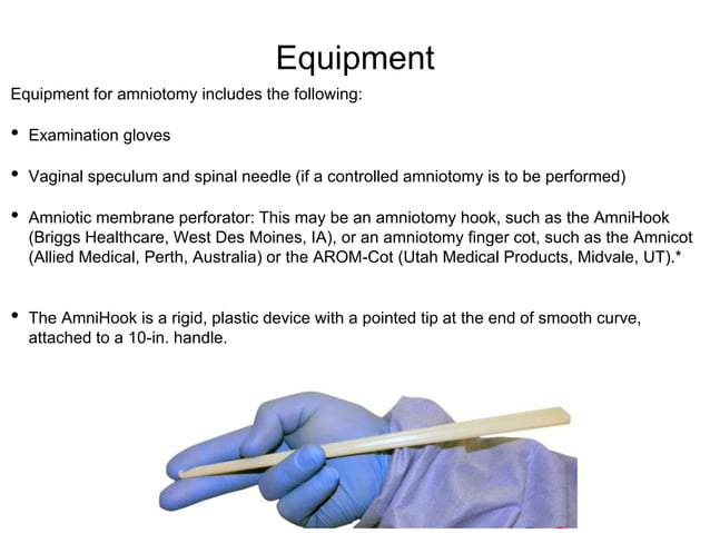 amniotomy, episiotomy.pptx | Pregnancy | Reproductive Health