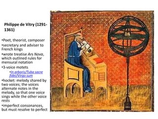 Power point 5: Ars Nova | PPTX