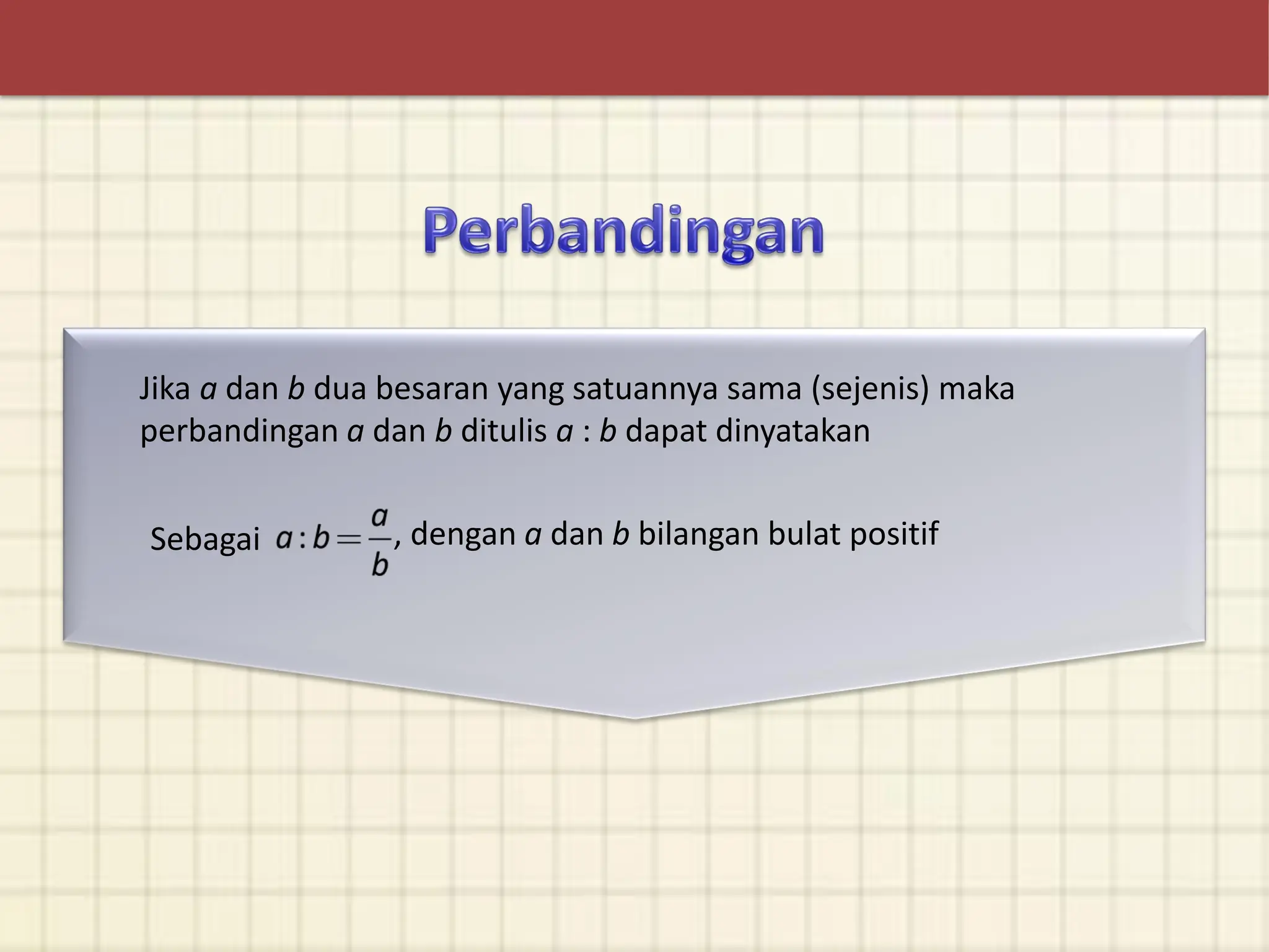 PowerPoint perbandingan MATERI kelas VII | PDF
