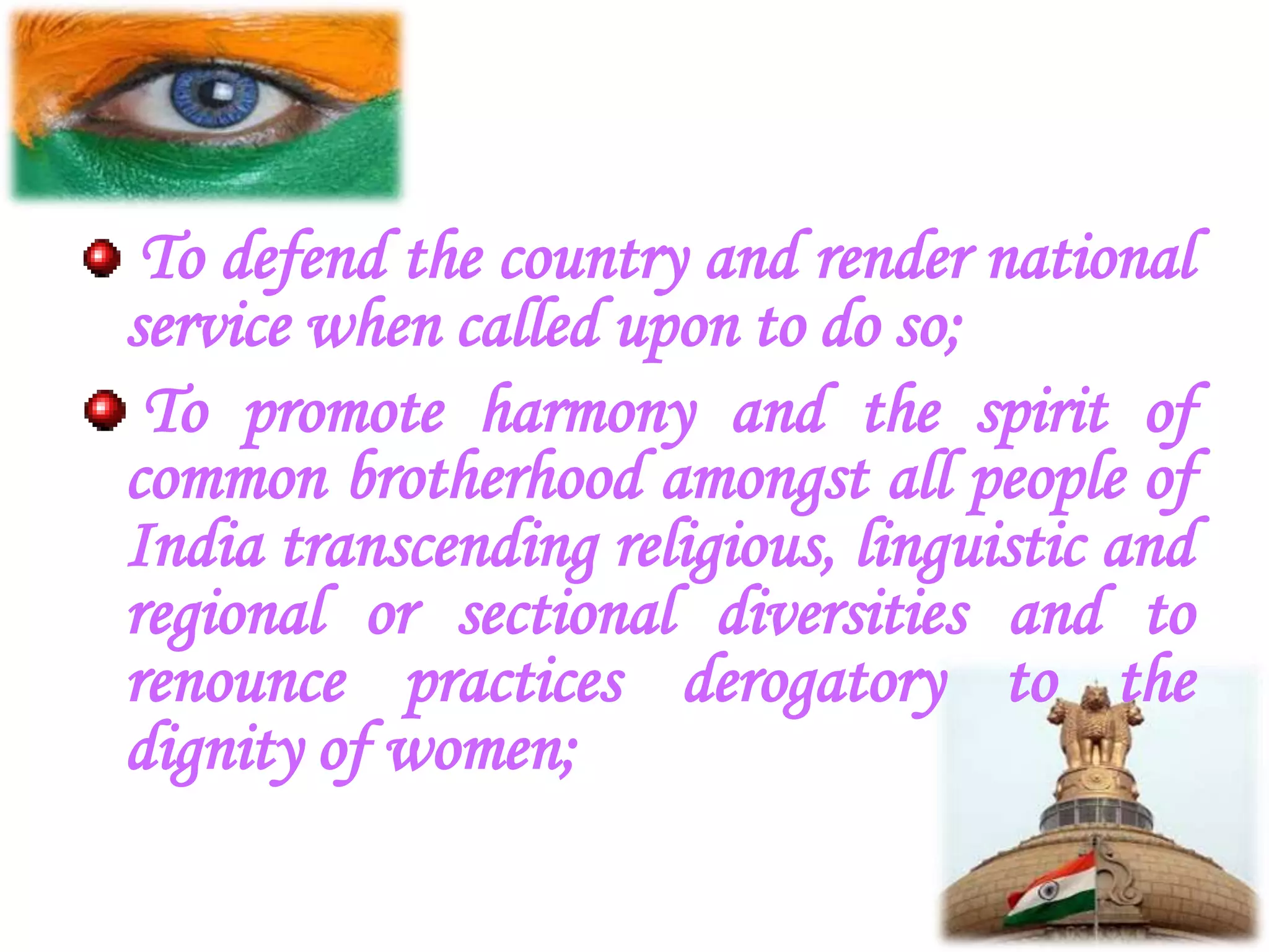 Fundamental Rights and Duties of Indian | PPTX