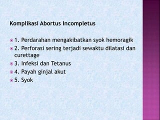 Power point abortus | PPTX