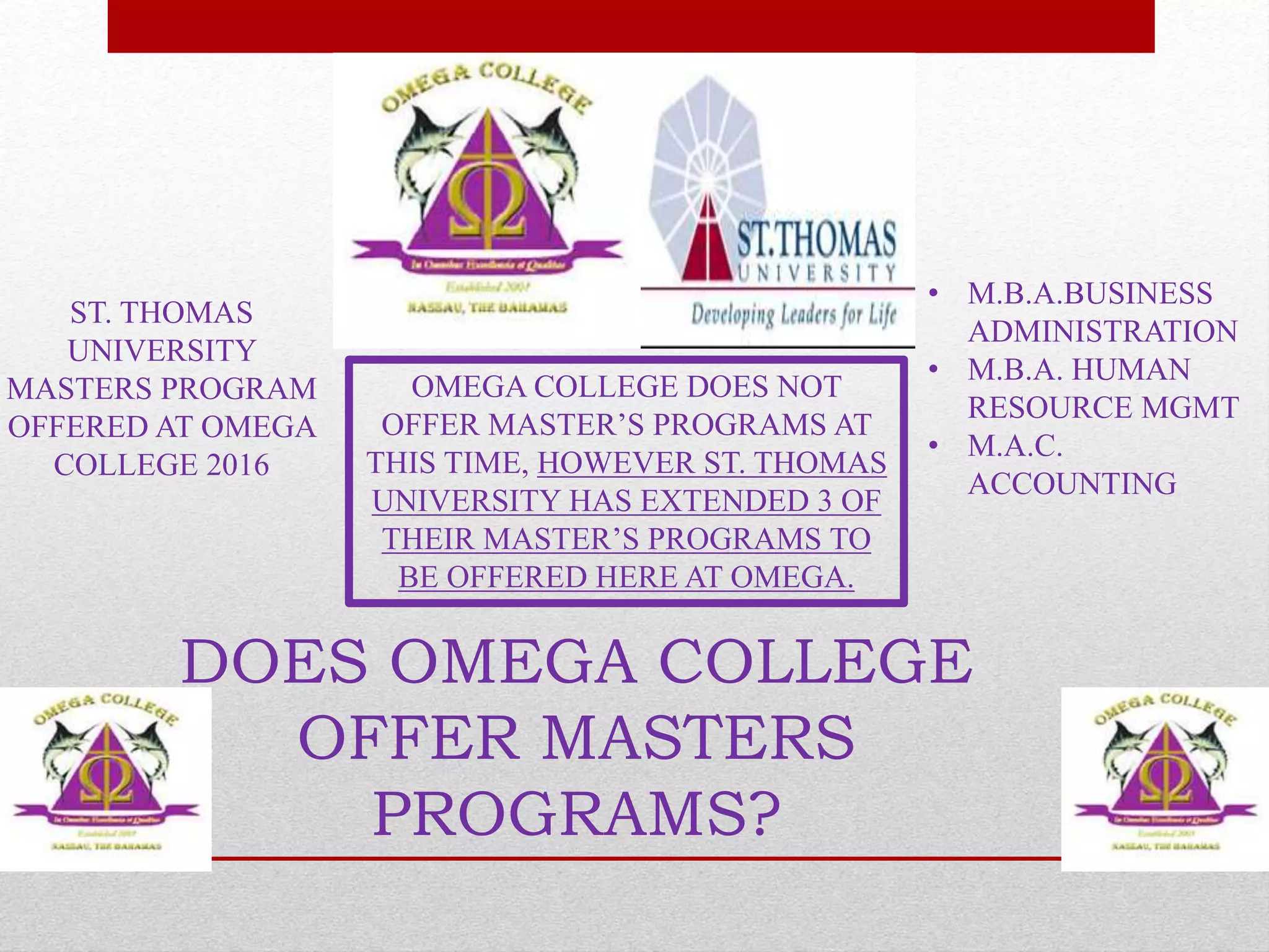 Power point about omega | PPT