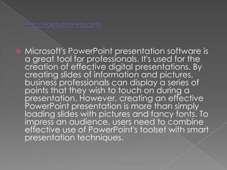 Powerpoint activity 1 | PPT