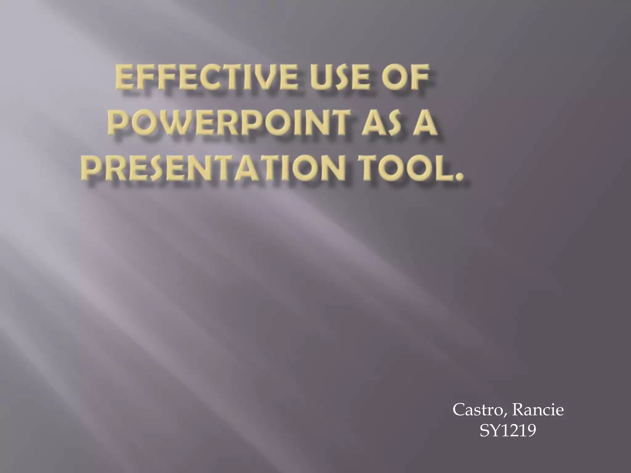 Power point activity 1 | PPTX