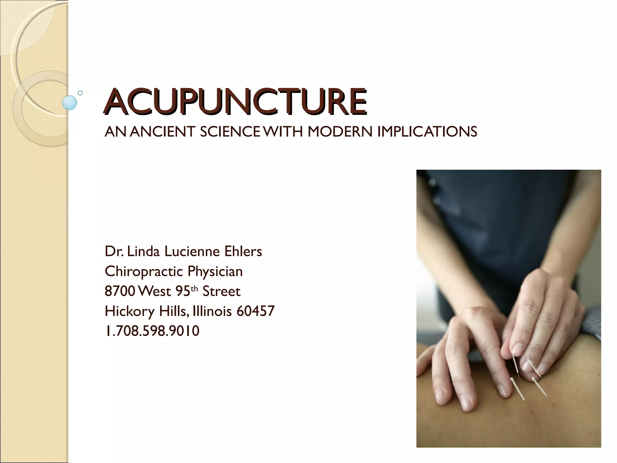 Powerpoint acupuncture works | PPT