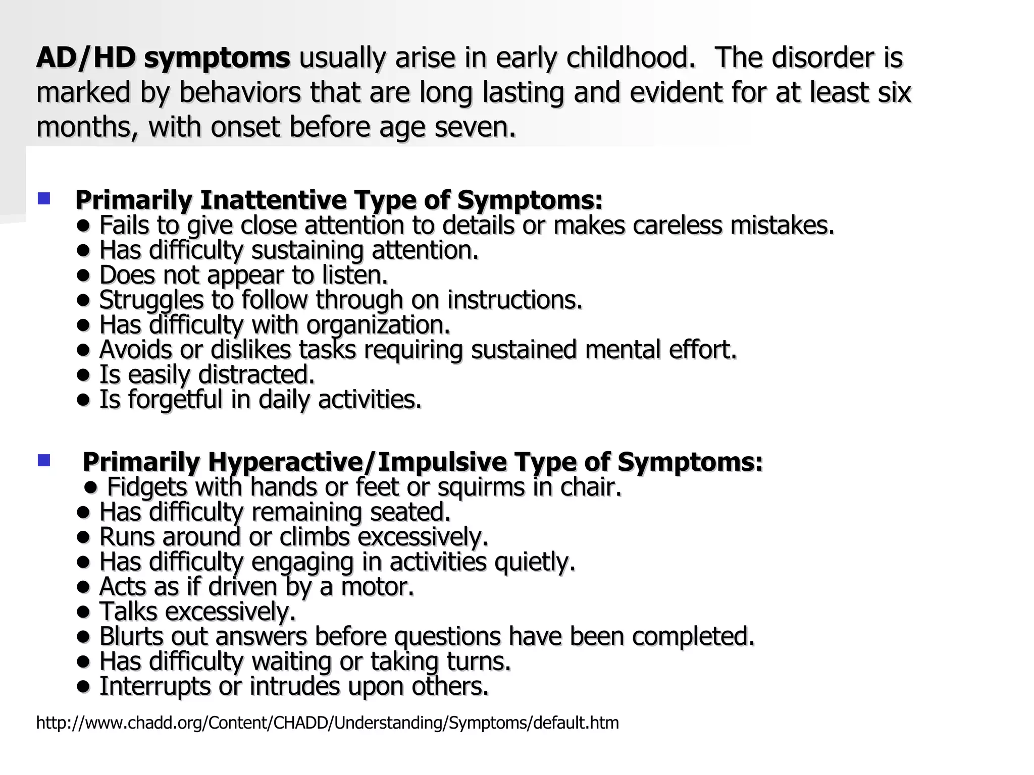 Powerpoint ADHD by Diane | PPT